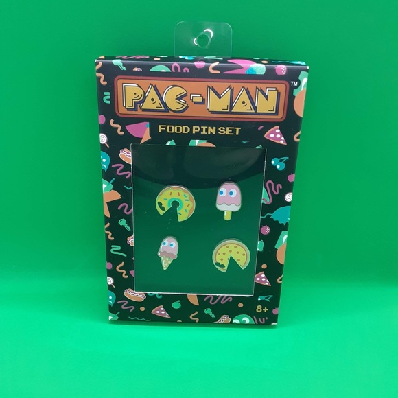 Bandai Namco | Accessories | Nwt Pacman Collectable Food Enamel Pin Set ...